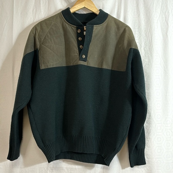 Filson | Sweaters | Vintage Cc Filson Co Green Henley Wool Guide ...